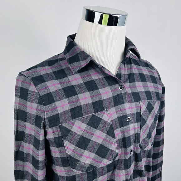 5.11 Tactical | Tops | 51 Tactical Sz Medium Ruth Flannel Shirt Black ...